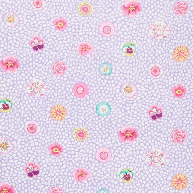 Kaffe Fassett Collective - August 2022 Guinea Flower Lavender Yardage