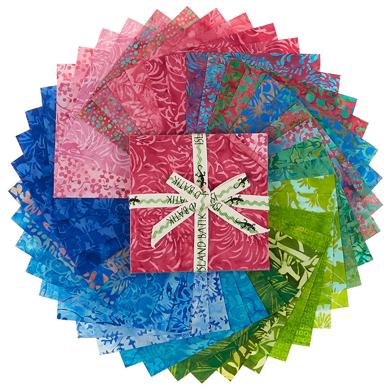 Blossoms and Blooms Batiks Stamps