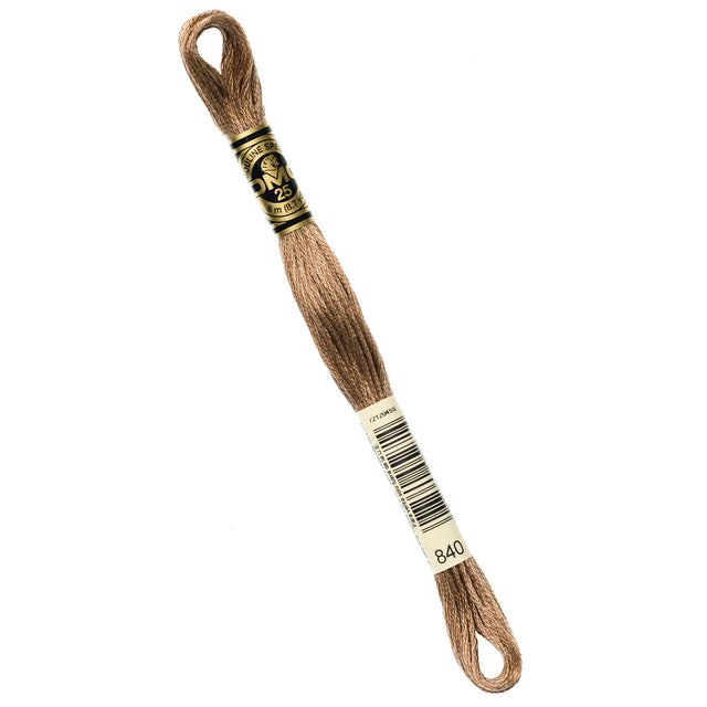 DMC Embroidery Floss - 840 Medium Beige Brown