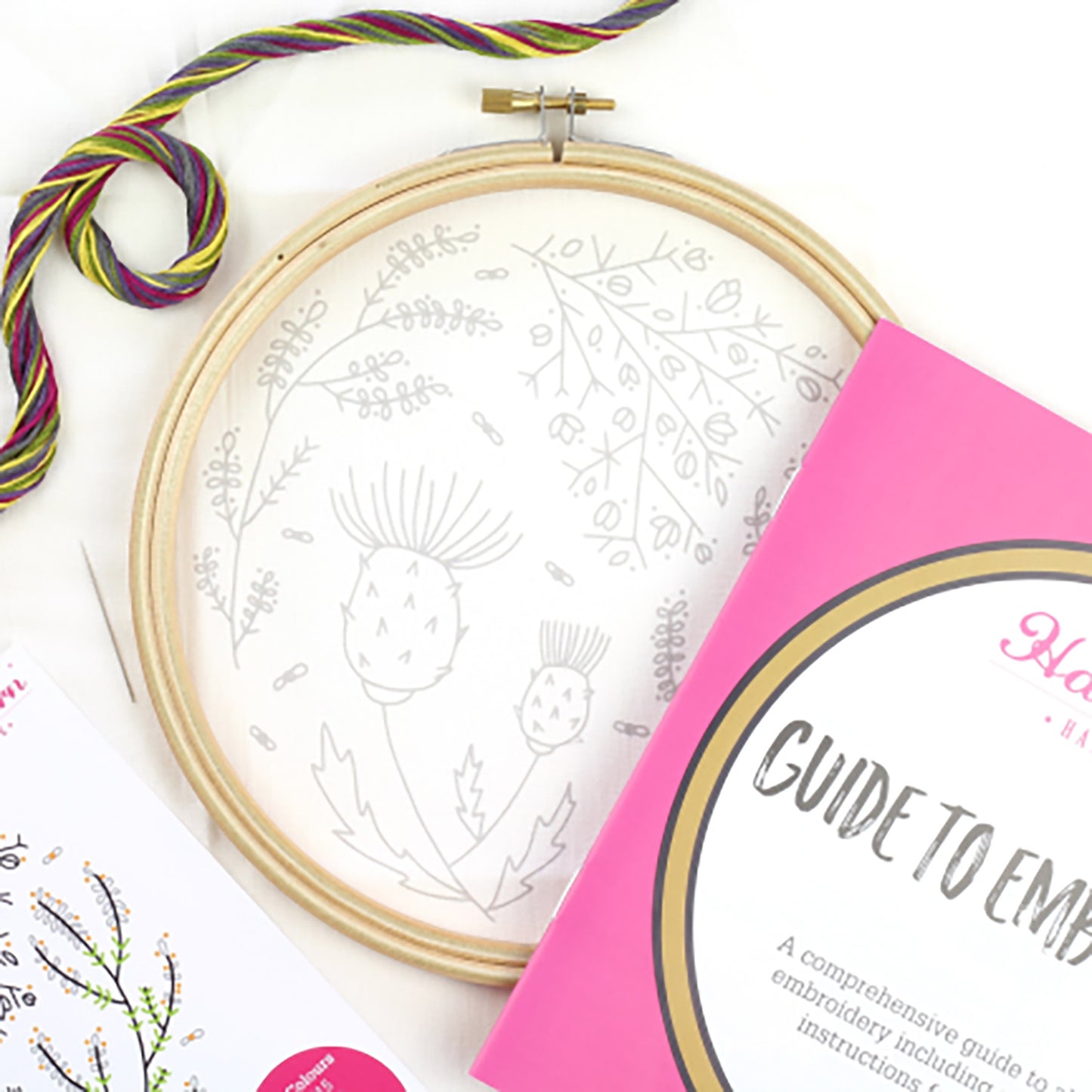 Highland Heathers Embroidery Kit