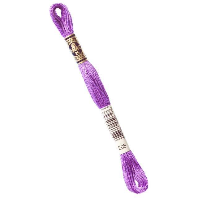 DMC Embroidery Floss - 208 Very Dark Lavender