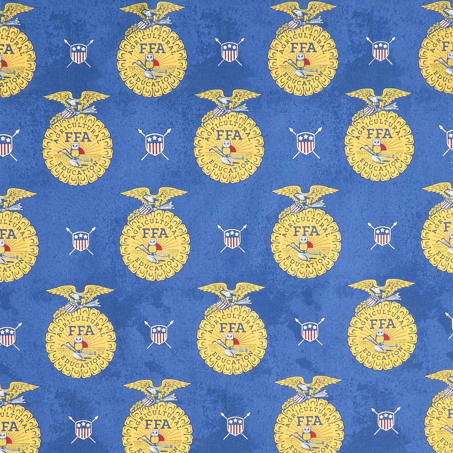 FFA Forever Blue - FFA Emblems Blue Yardage
