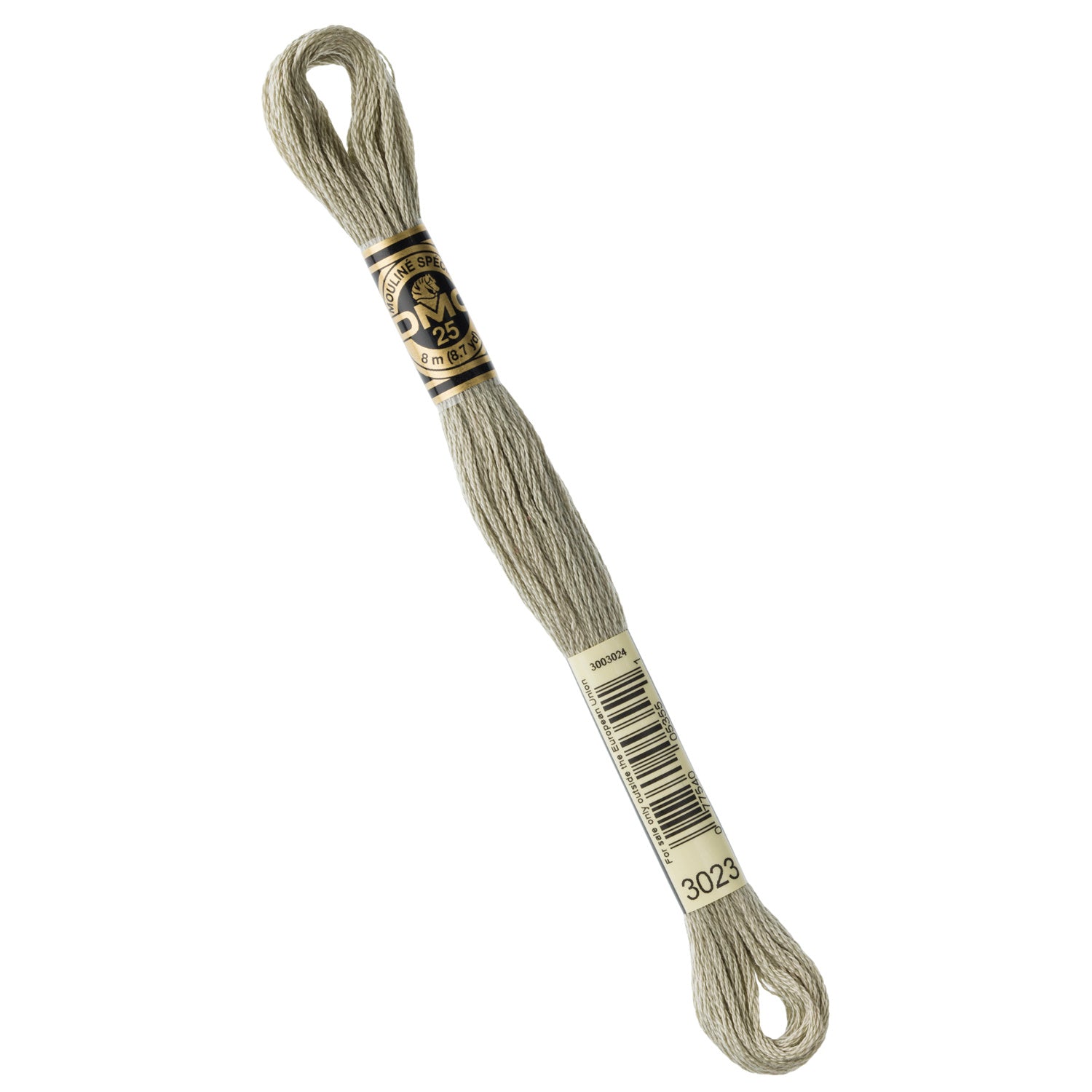 DMC Embroidery Floss - 3023 Light Brown Gray