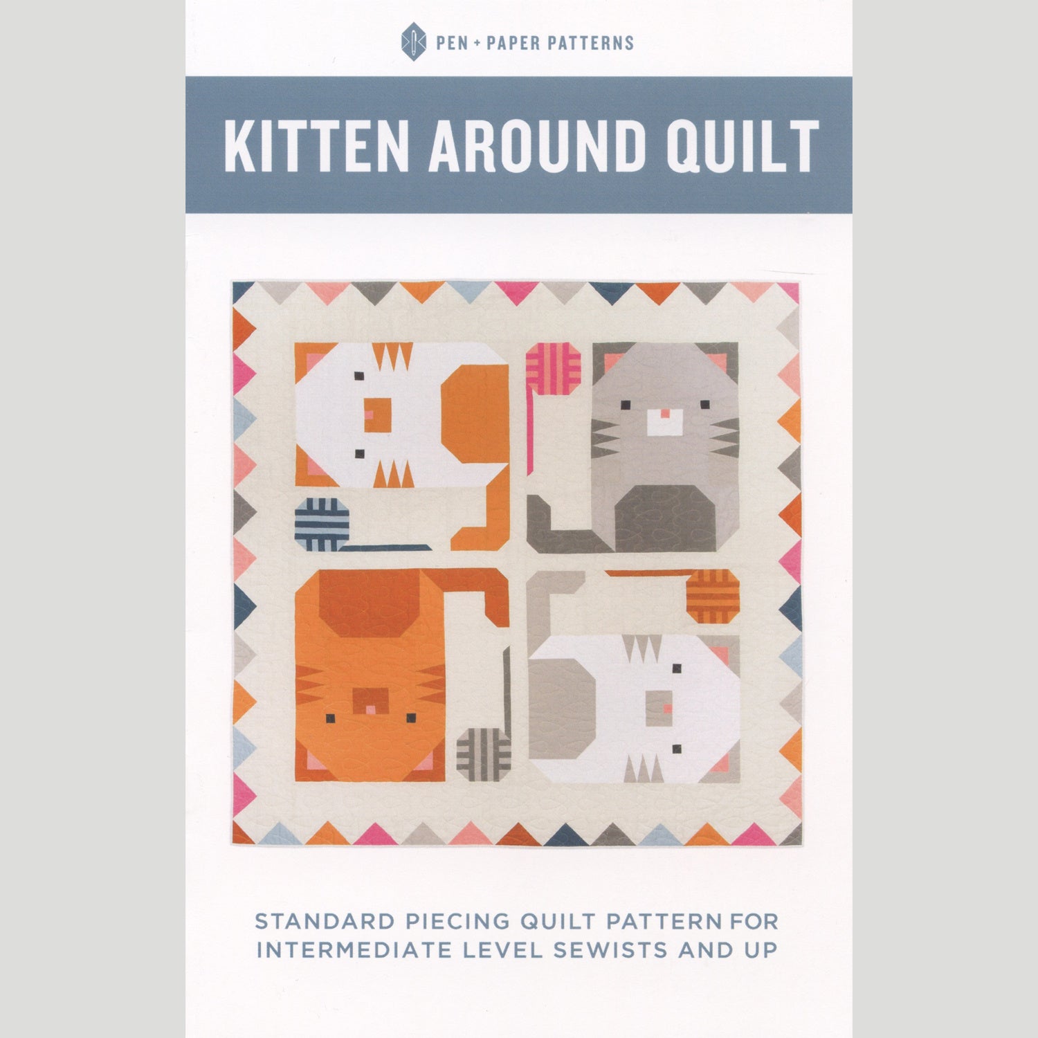 Kitten Around Quilt Pattern