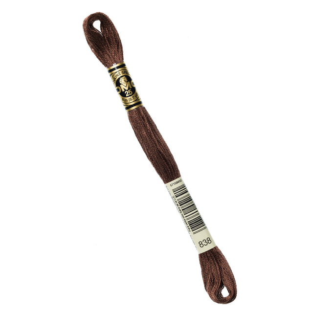 DMC Embroidery Floss - 838 Very Dark Beige Brown