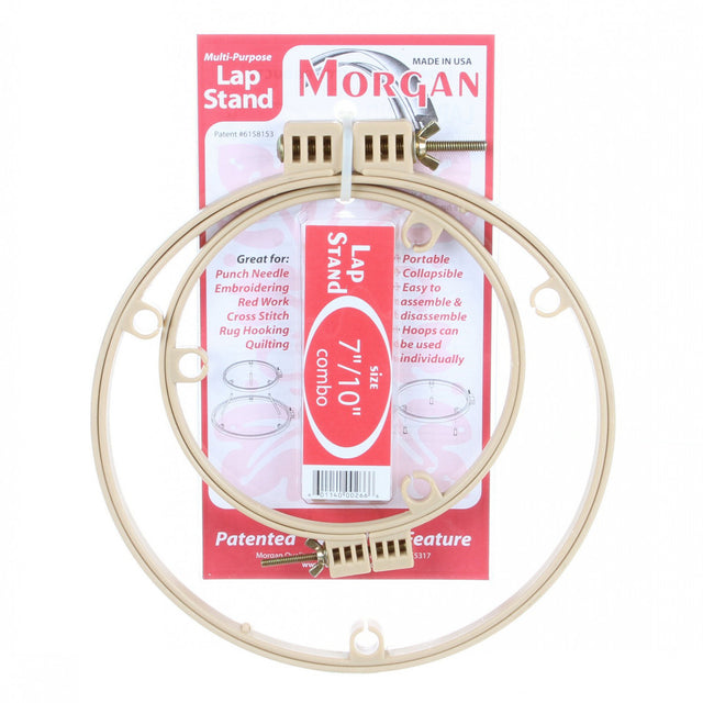 Morgan No-Slip Lap Stand Size 7" & 10" Hoop Combo