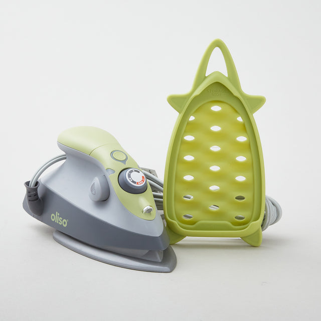 Oliso® M3PRO Mini Project Iron with Trivet - Pistachio