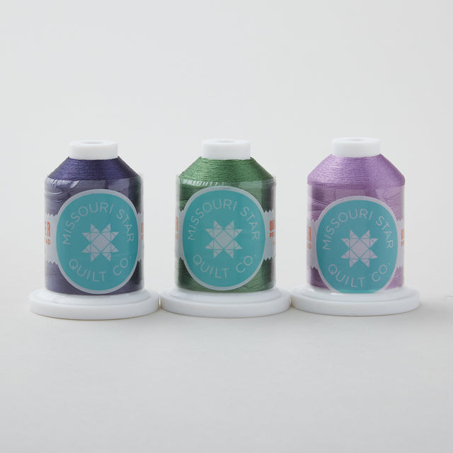 Missouri Star Cool 40 WT Polyester Thread Stash Builder 3 Pack