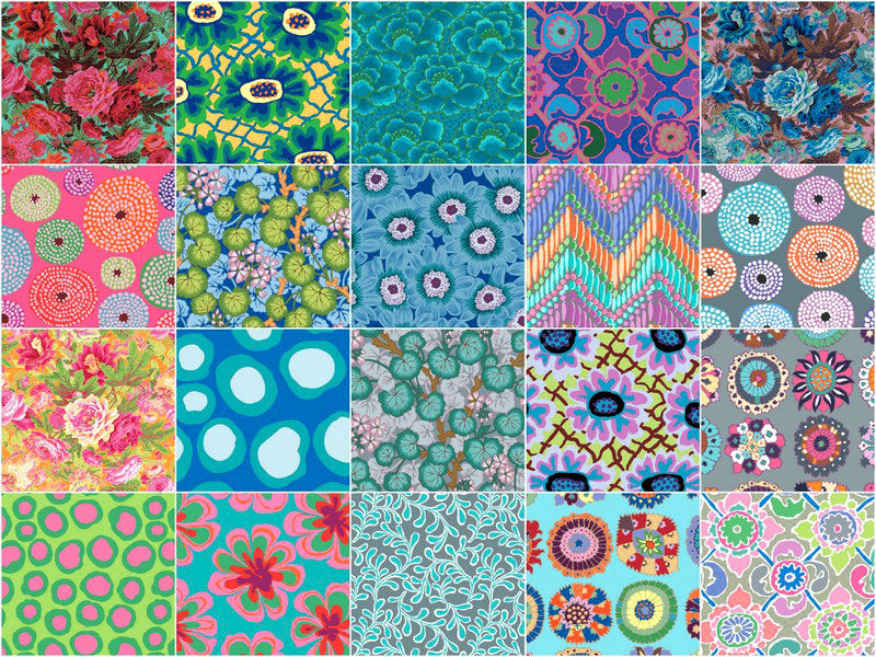 Kaffe Fassett Collective - February 2023 Lighter Colorway Fat Quarter