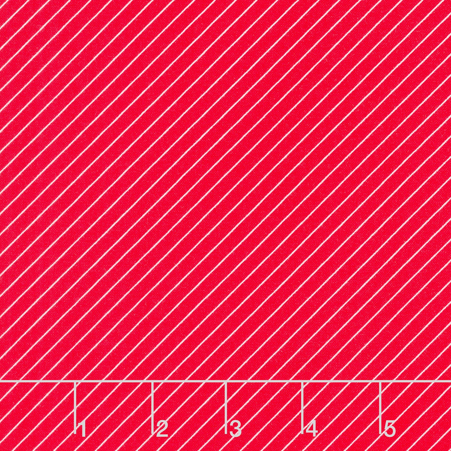 Cheerfully Red - Stripe Red Yardage