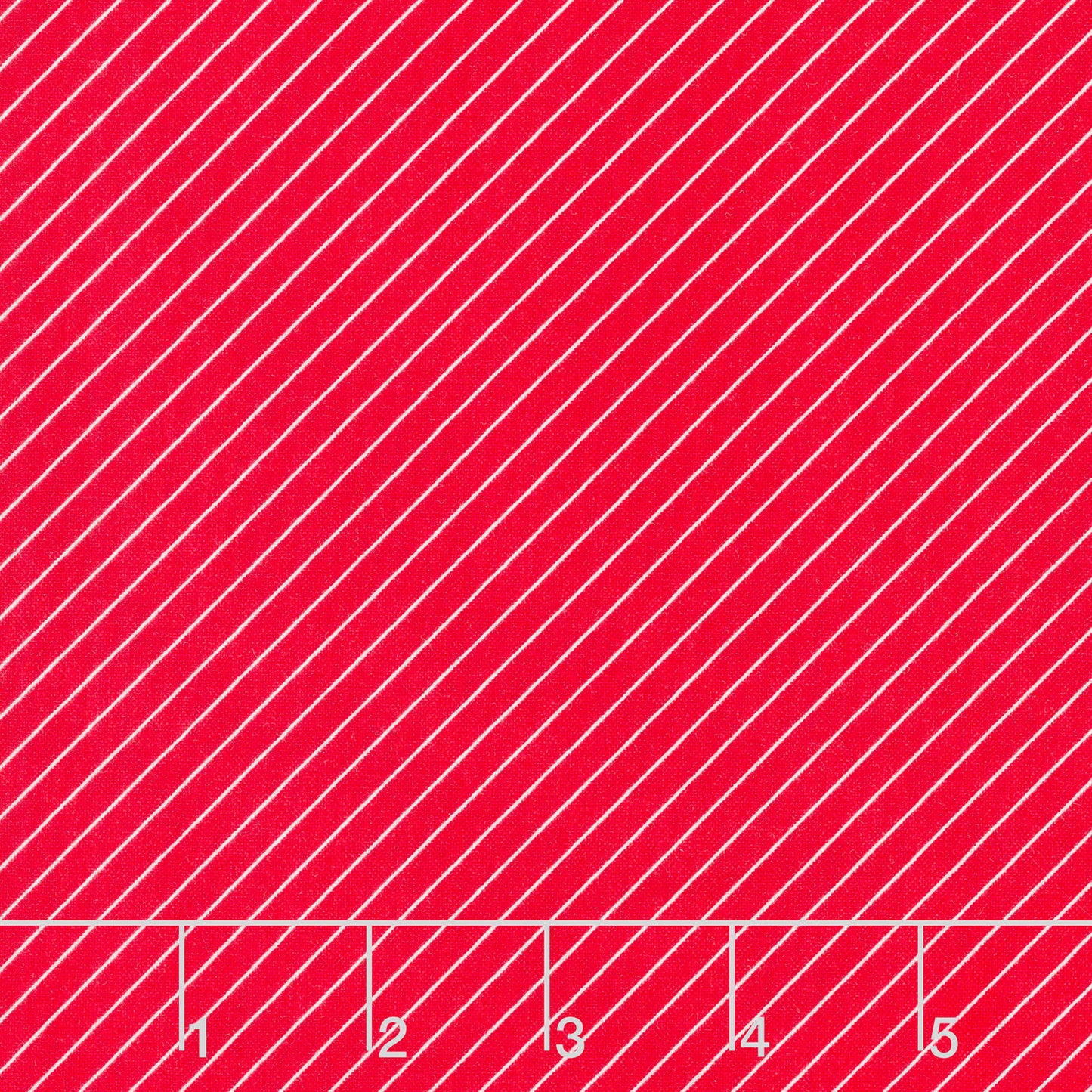 Cheerfully Red - Stripe Red Yardage