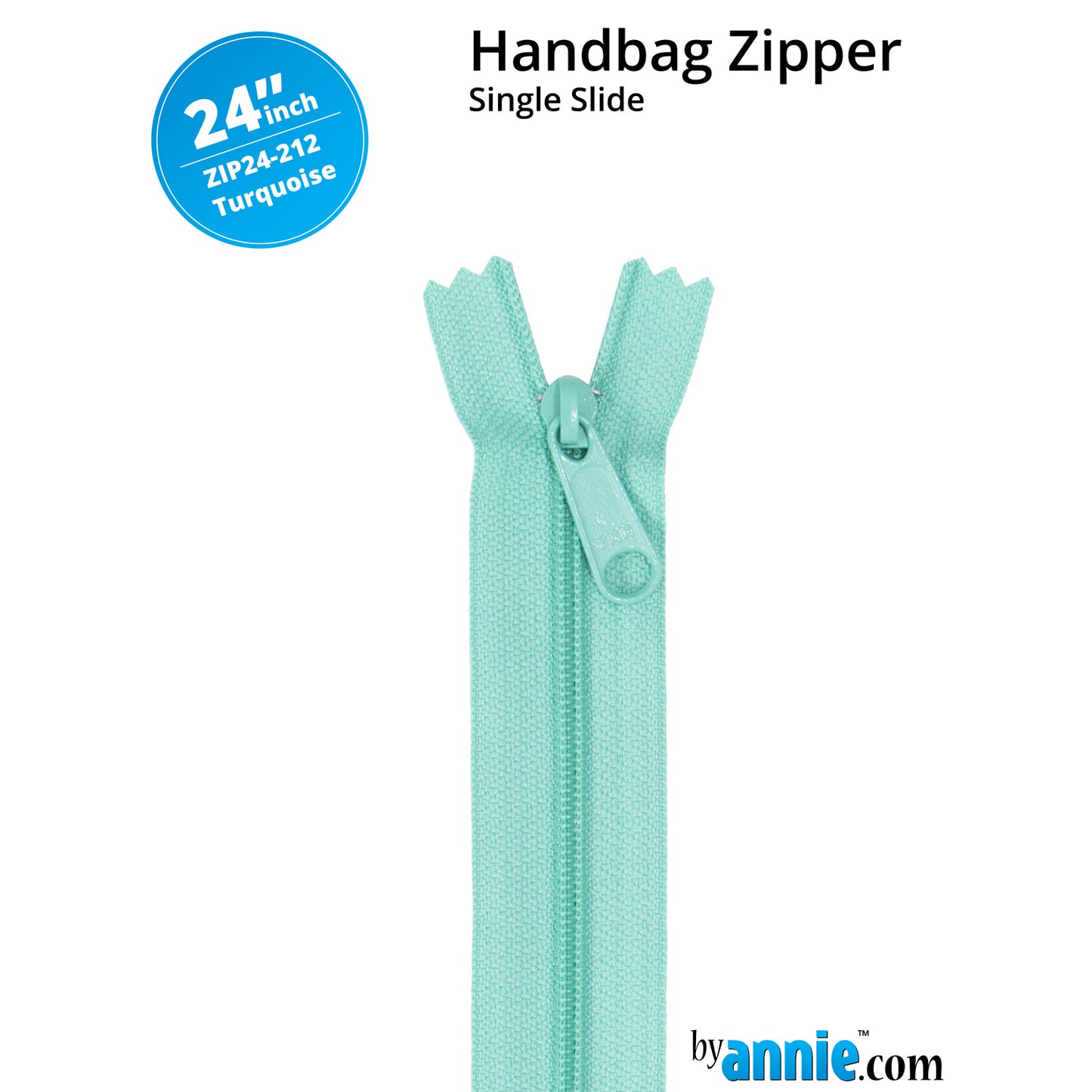 ByAnnie 24" Zipper - Turquoise
