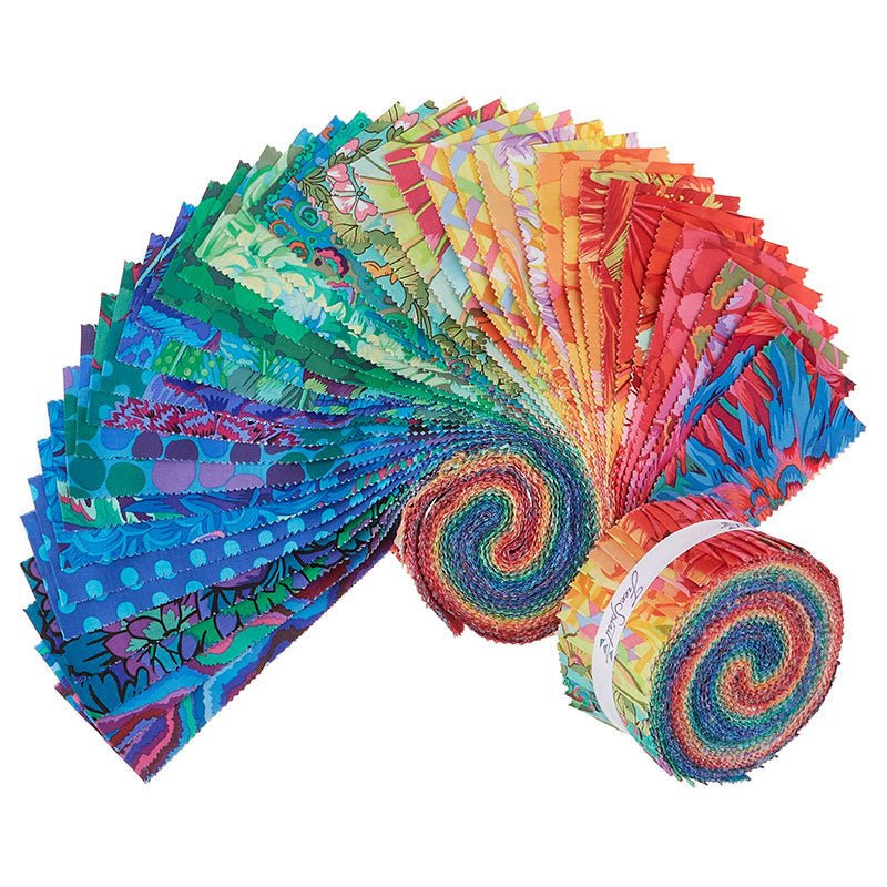 Kaffe Classics - Rainbow Colorway 2 1/2" Strips
