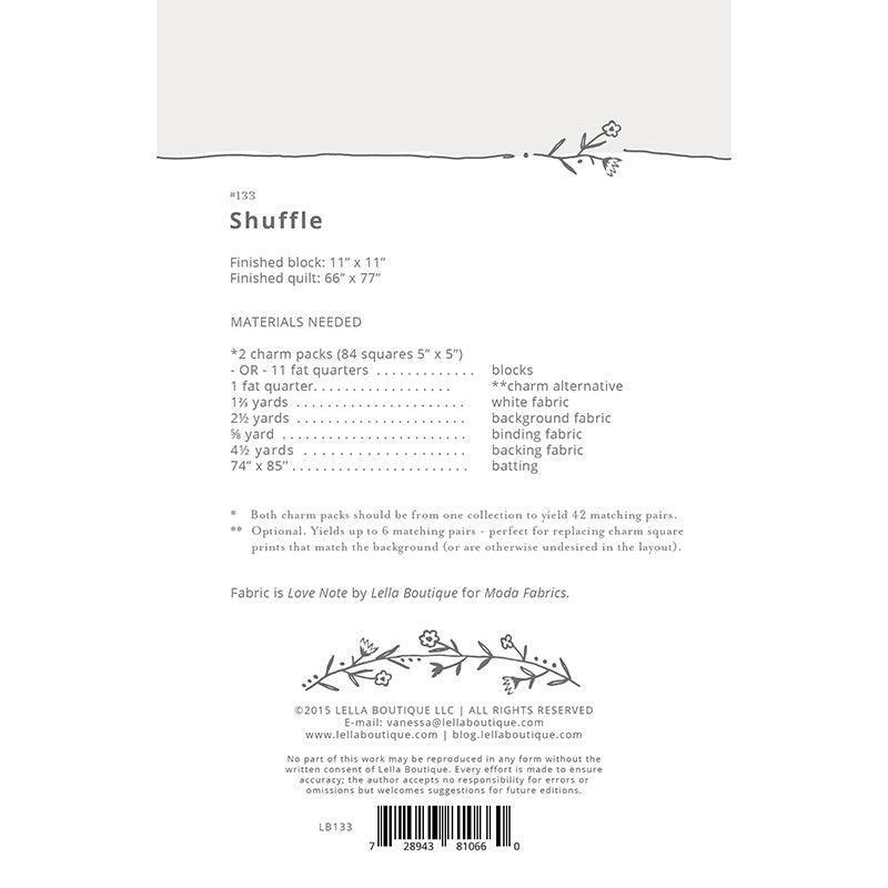 Digital Download - Shuffle Pattern