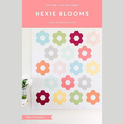 Hexie Blooms Quilt Pattern