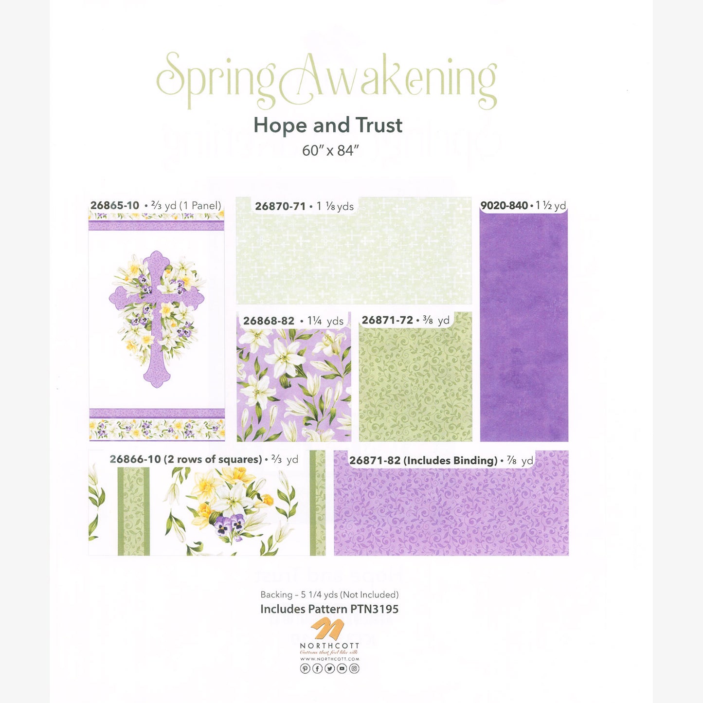 Hope and Trust Quilt Kit