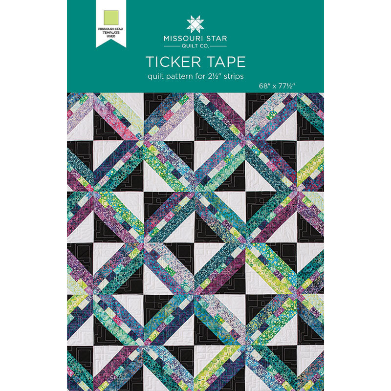 Ticker Tape Quilt Pattern by Missouri Star