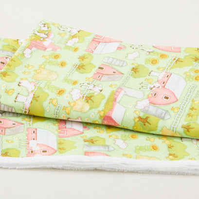 Farm Babies - Farm Scenic Green 2 Yard Cut