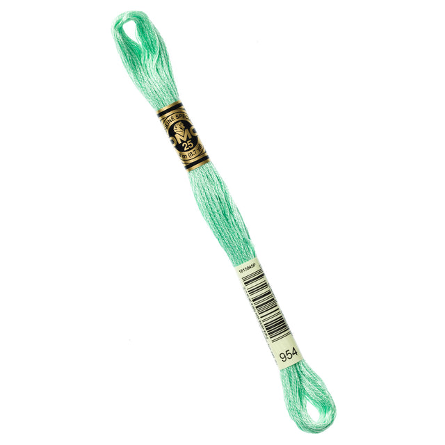 DMC Embroidery Floss - 954 Nile Green
