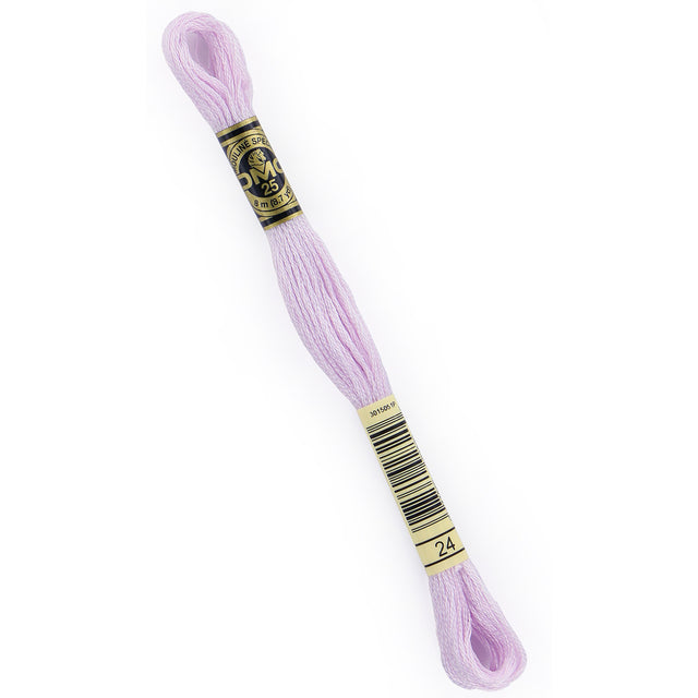 DMC Embroidery Floss - 24 White Lavender