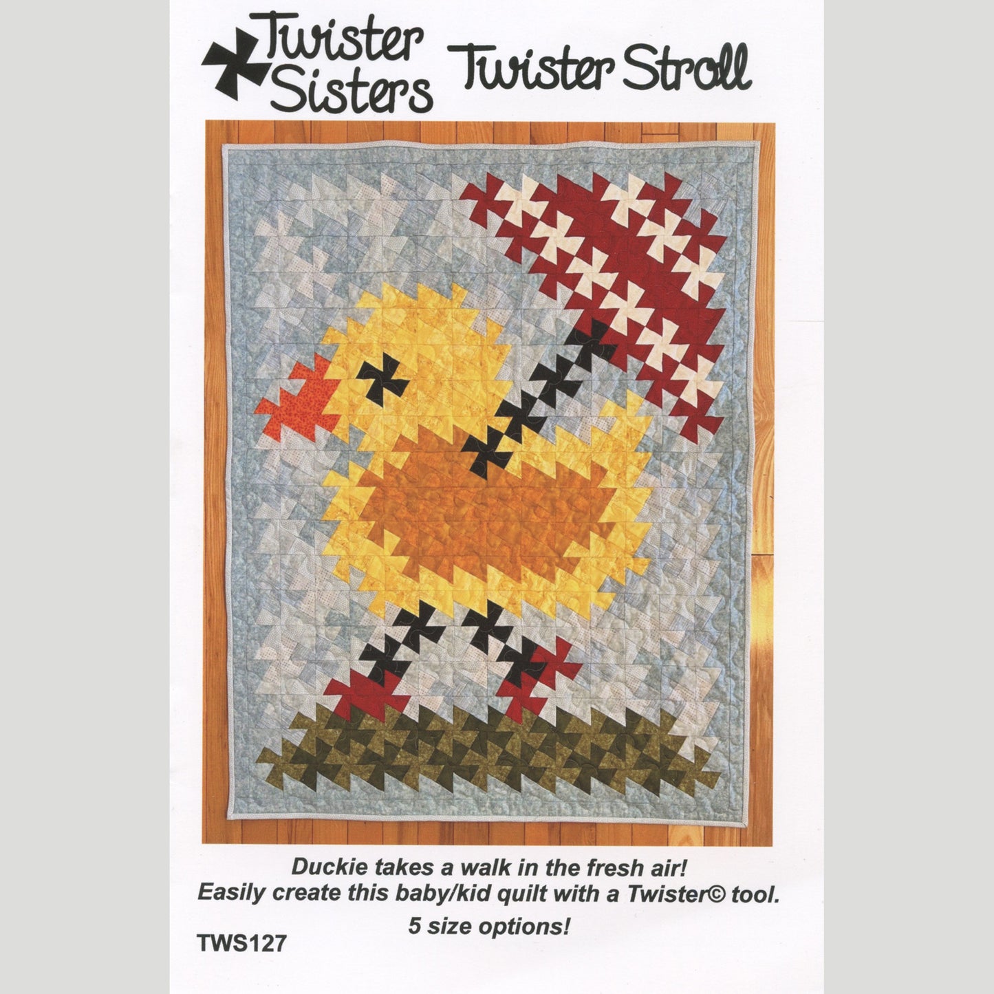 Twister Stroll Quilt Pattern