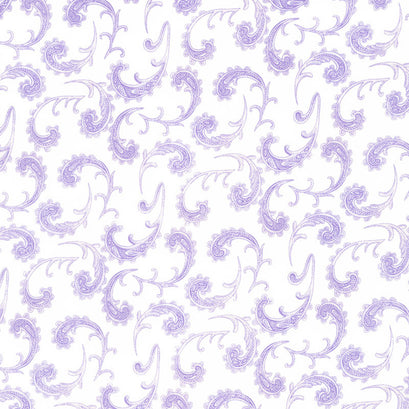 Elizabeth Flannel - Paisley Lupine Yardage