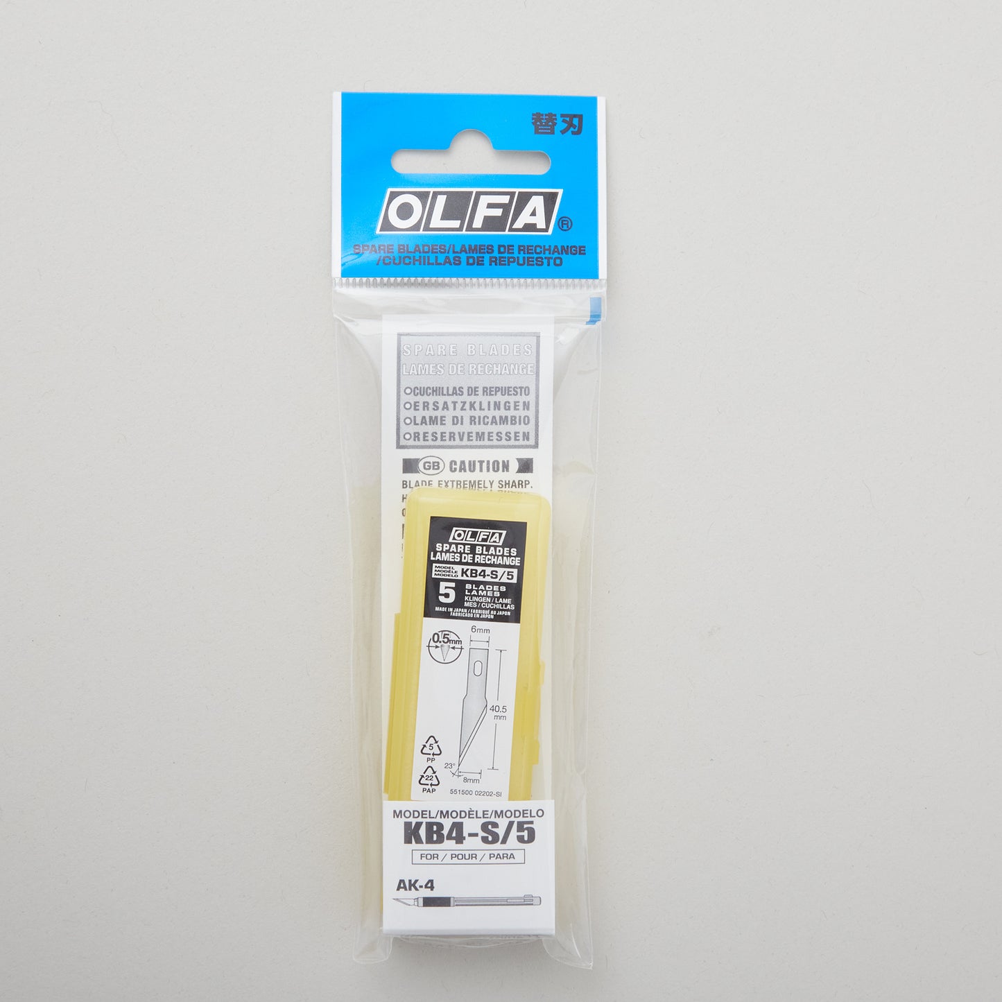 Olfa Craft Knife Replacement Blades - 5 Pack