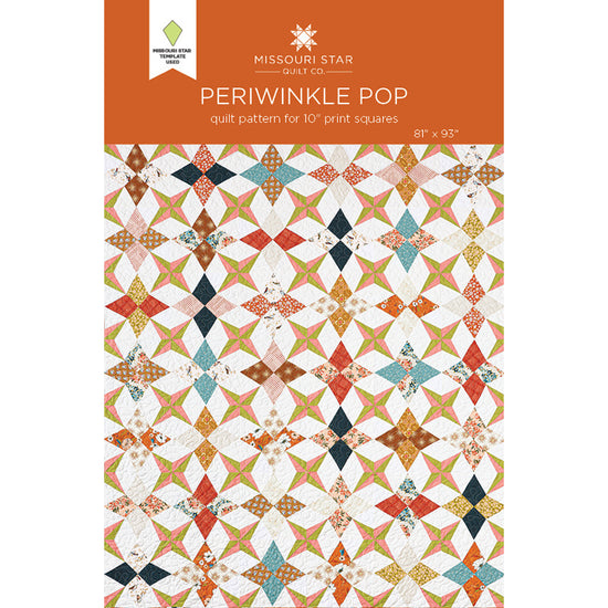 Periwinkle Pop Quilt Pattern by Missouri Star