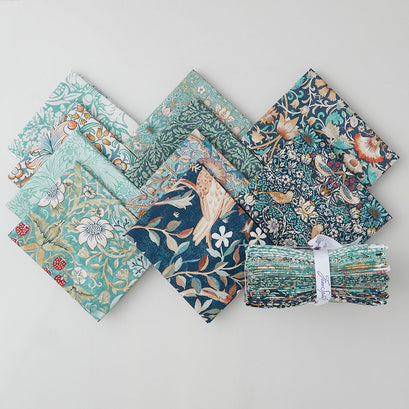 Morris & Co Seafom 10 Piece Fat Quarter Bundle