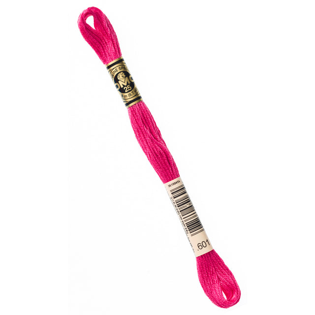 DMC Embroidery Floss - 601 Dark Cranberry