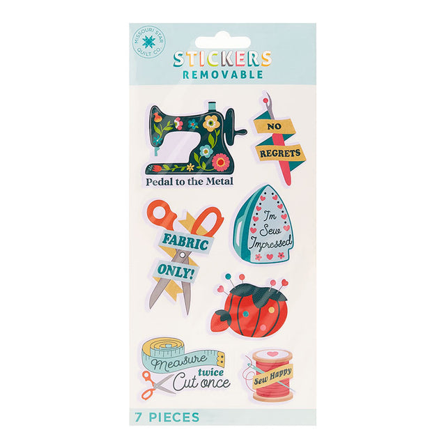 Missouri Star Quilt Icon Stickers