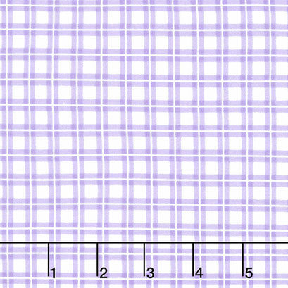 Elizabeth Flannel - Plaid Lupine Yardage