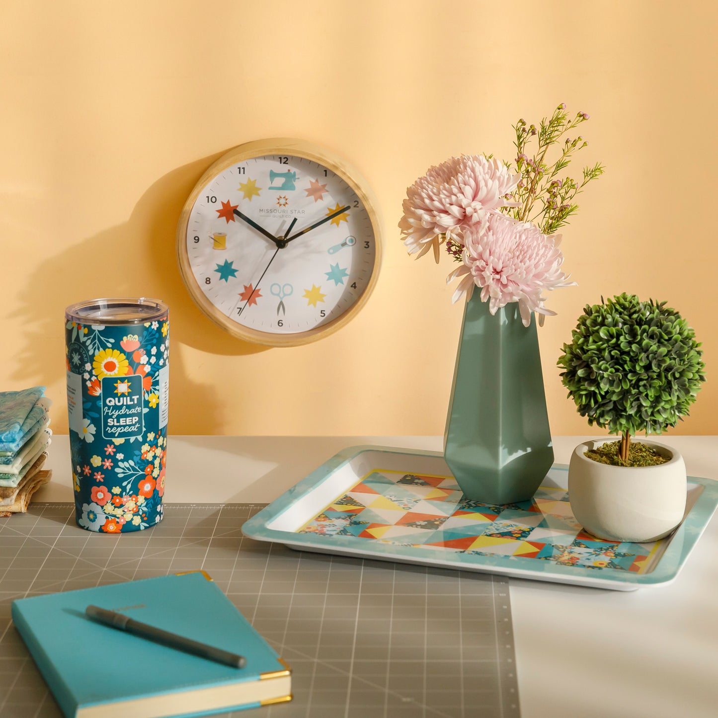 Missouri Star Sewing Room Clock - Quilt Town