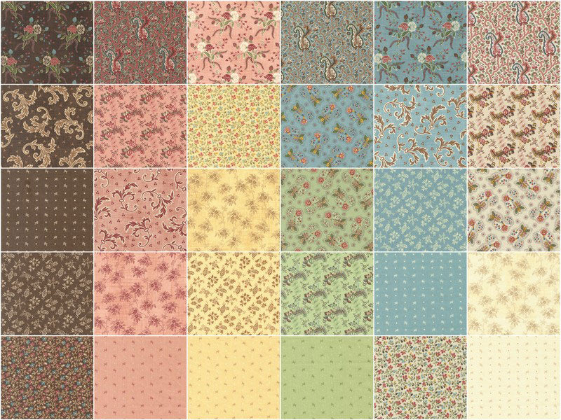 Dinah's Delight 1830-1850 Fat Quarter Bundle