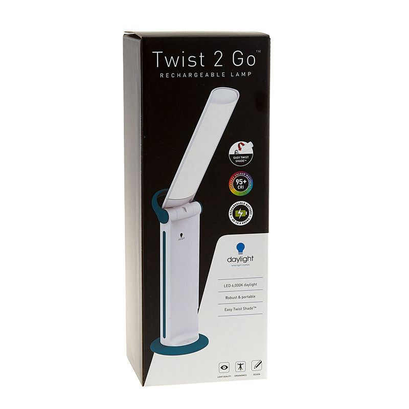 Daylight Twist 2 Go™ Rechargeable Lamp