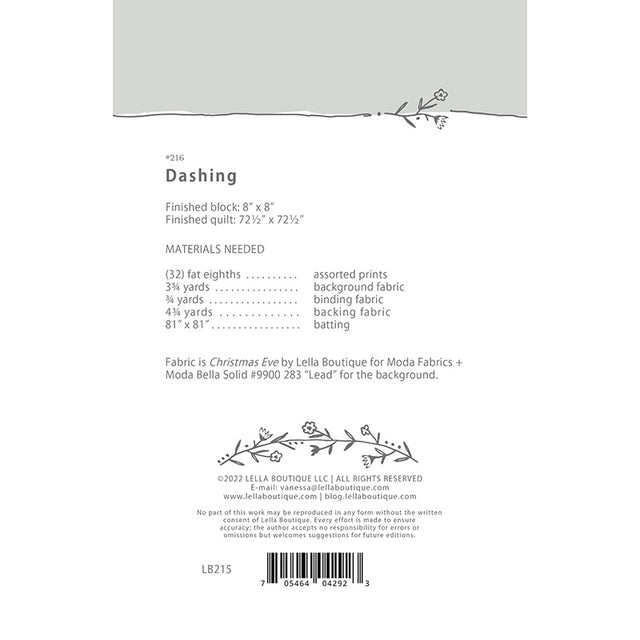 Digital Download - Dashing Pattern