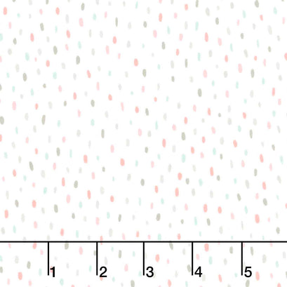 Cozy Cotton Flannels - Over the Moon Full Collection Raindrops Pastel