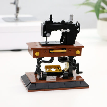 Vintage Sewing Machine Building Block Set
