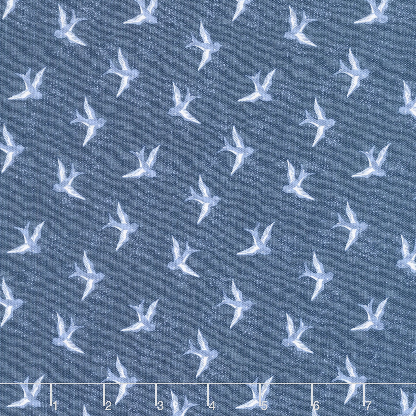 Blue Jean - Bird Denim Yardage