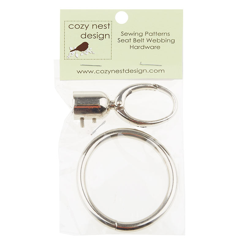 Cozy Nest 2" Metal Ring & Swivel Hook Combo