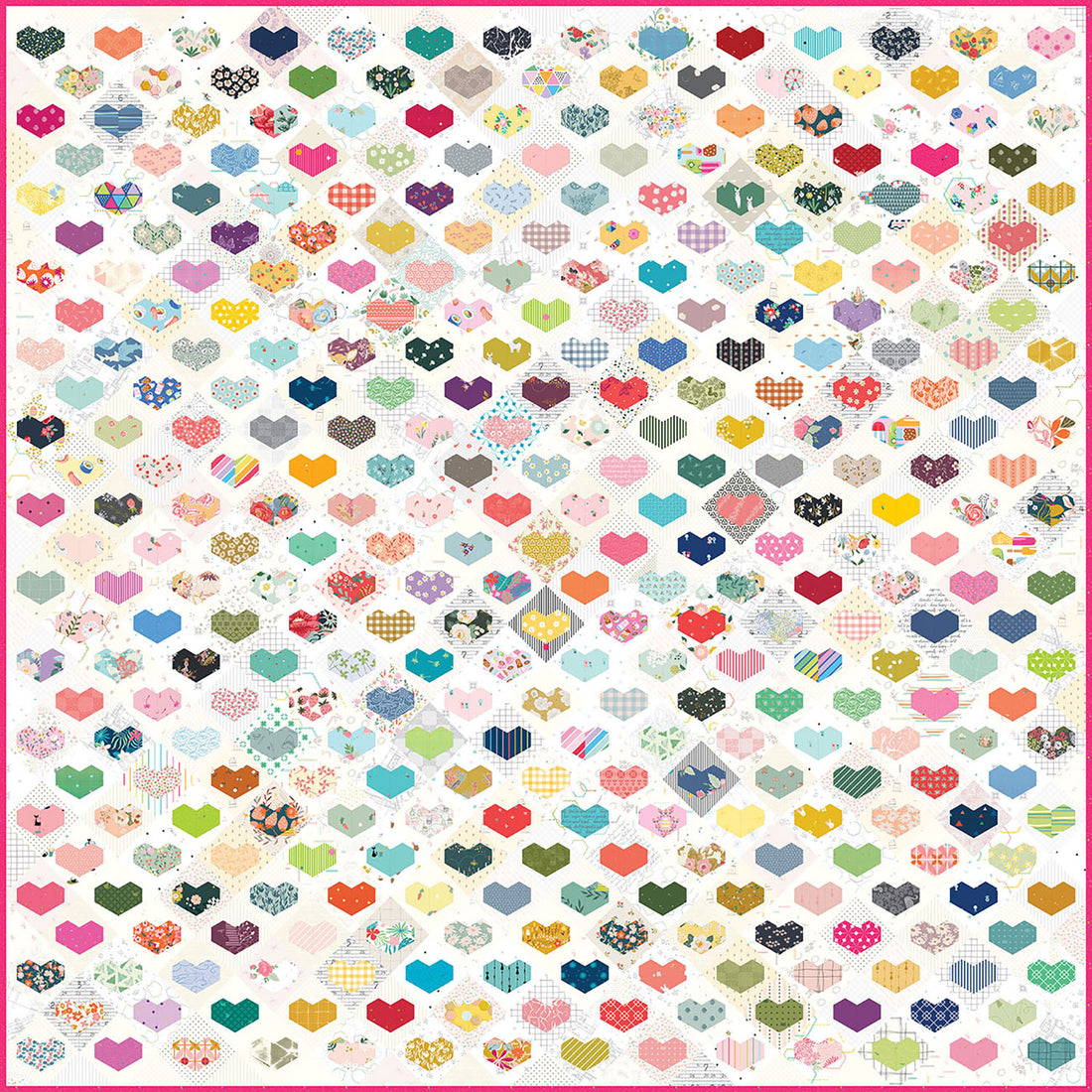 Sue Daley Gratitude Quilt Pattern with Template and Papers