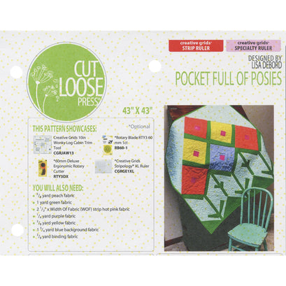 Pocket Full of Posies Quilt Pattern