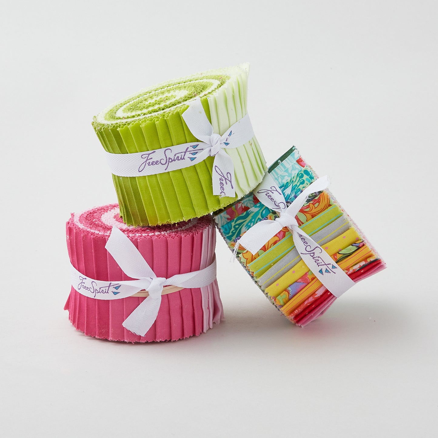 Saturday Stash - Tula Pink Glowy Mini 2.5" Design Roll Tower - 3 - 2 1