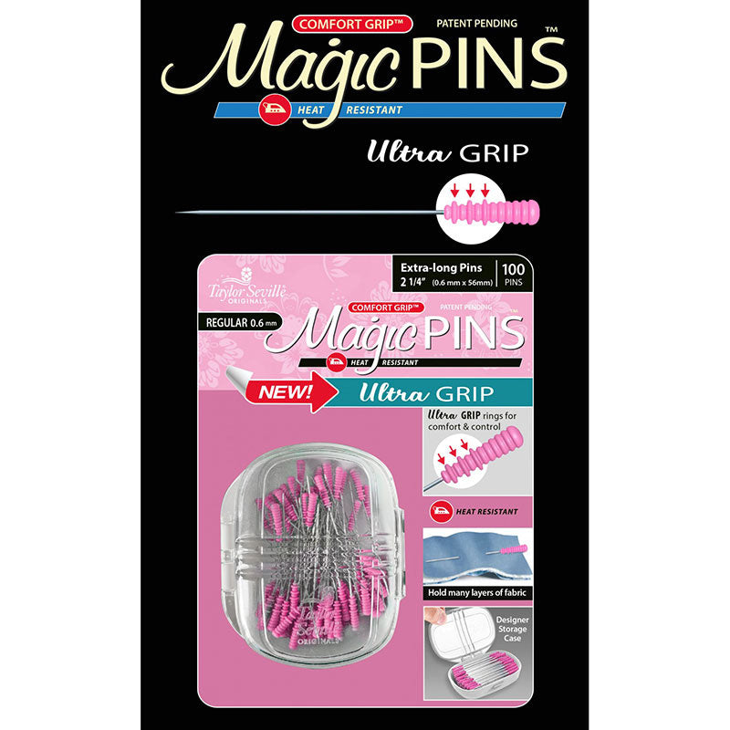 Magic Pins™ Ultra Grip Extra Long Regular - 100 count