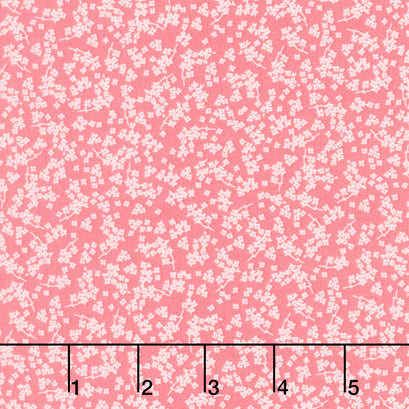 Spring Gardens - Ditsy Floral Sugar Pink Yardage