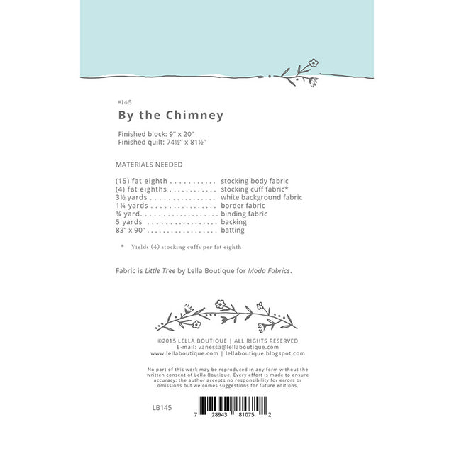 Digital Download - By The Chimney Pattern