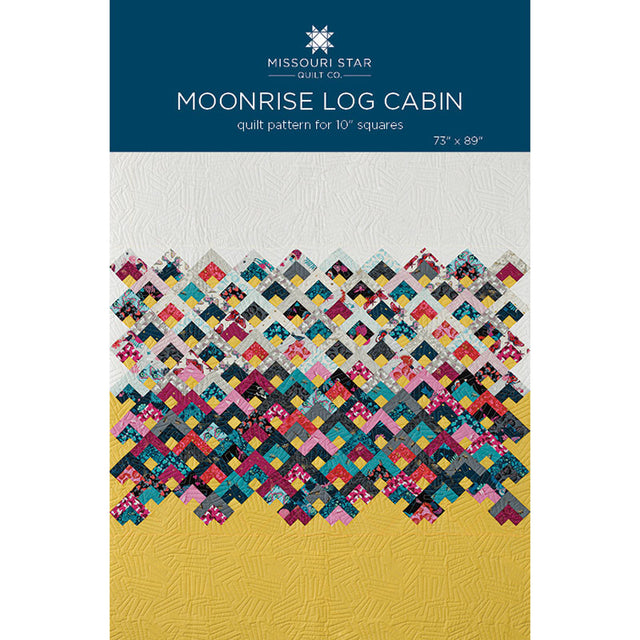 Moonrise Log Cabin Quilt Pattern by Missouri Star