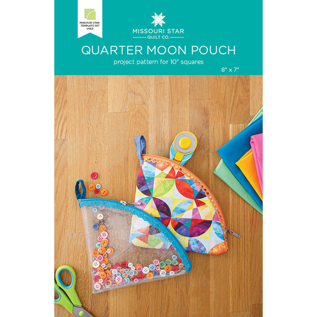 Quarter Moon Pouch Pattern by Missouri Star