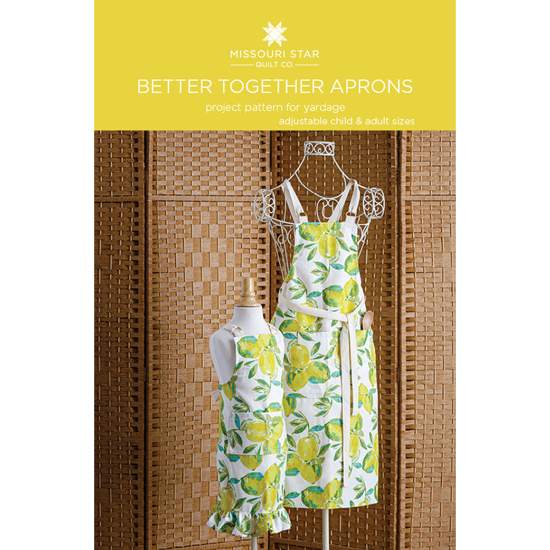 Better Together Aprons Pattern by Missouri Star