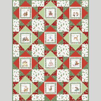 One Snowy Day Quilt Kit